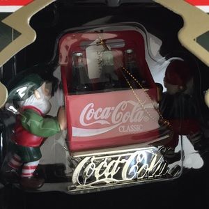 Coca Cola | Holiday | Vintage 996 The Coca Cola Brand Elves Ornament ...